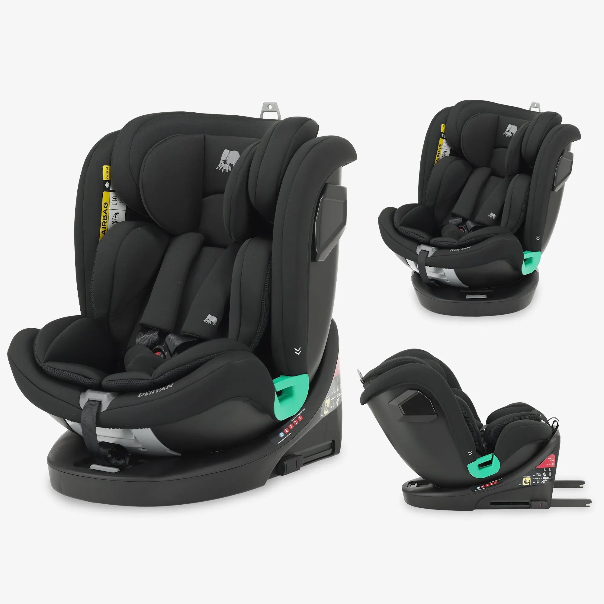 Colin Luxe I-size Autostoel - Groep 0-1-2-3 - Isofix - Draaibaar 360°