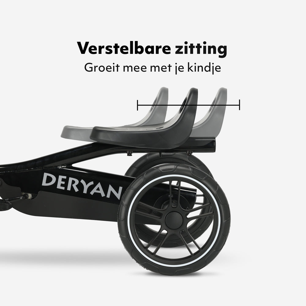 Kart Luxe Skelter - Zwart