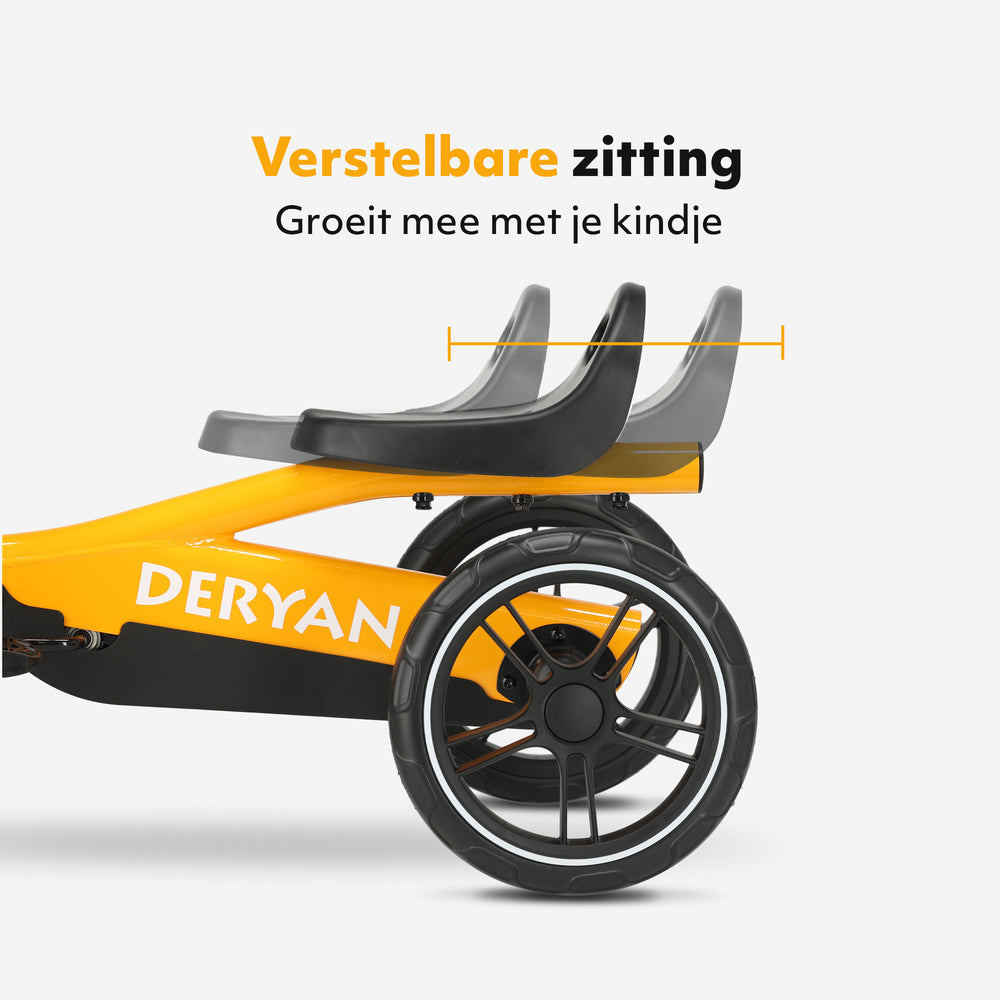 Kart Luxe Skelter - Oranje