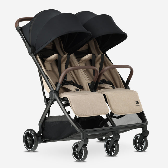 Rolo DuoBuggy X2 Nougat V2 for two children | DERYAN