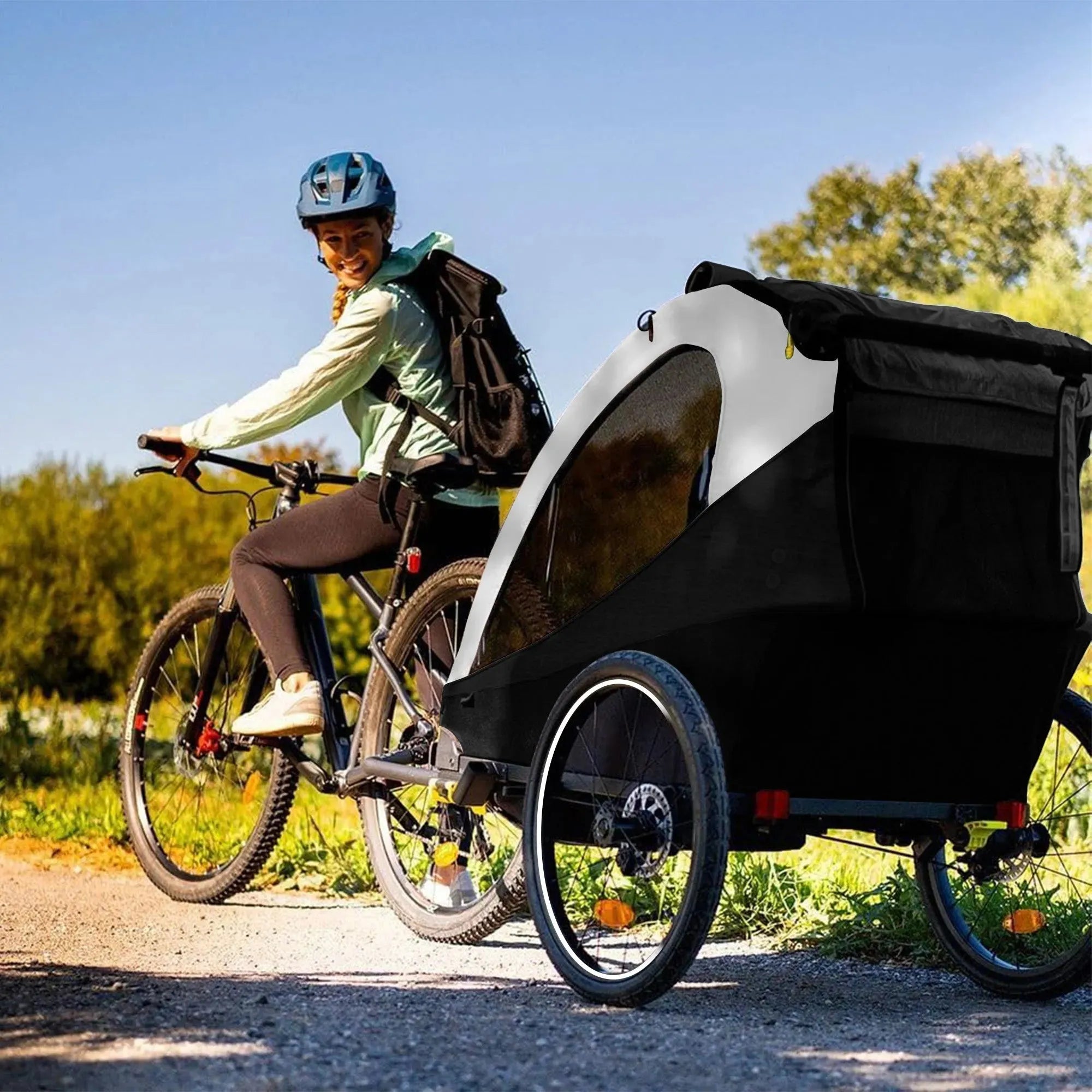Fietskar - Wandelwagen - Hardloopkinderwagen