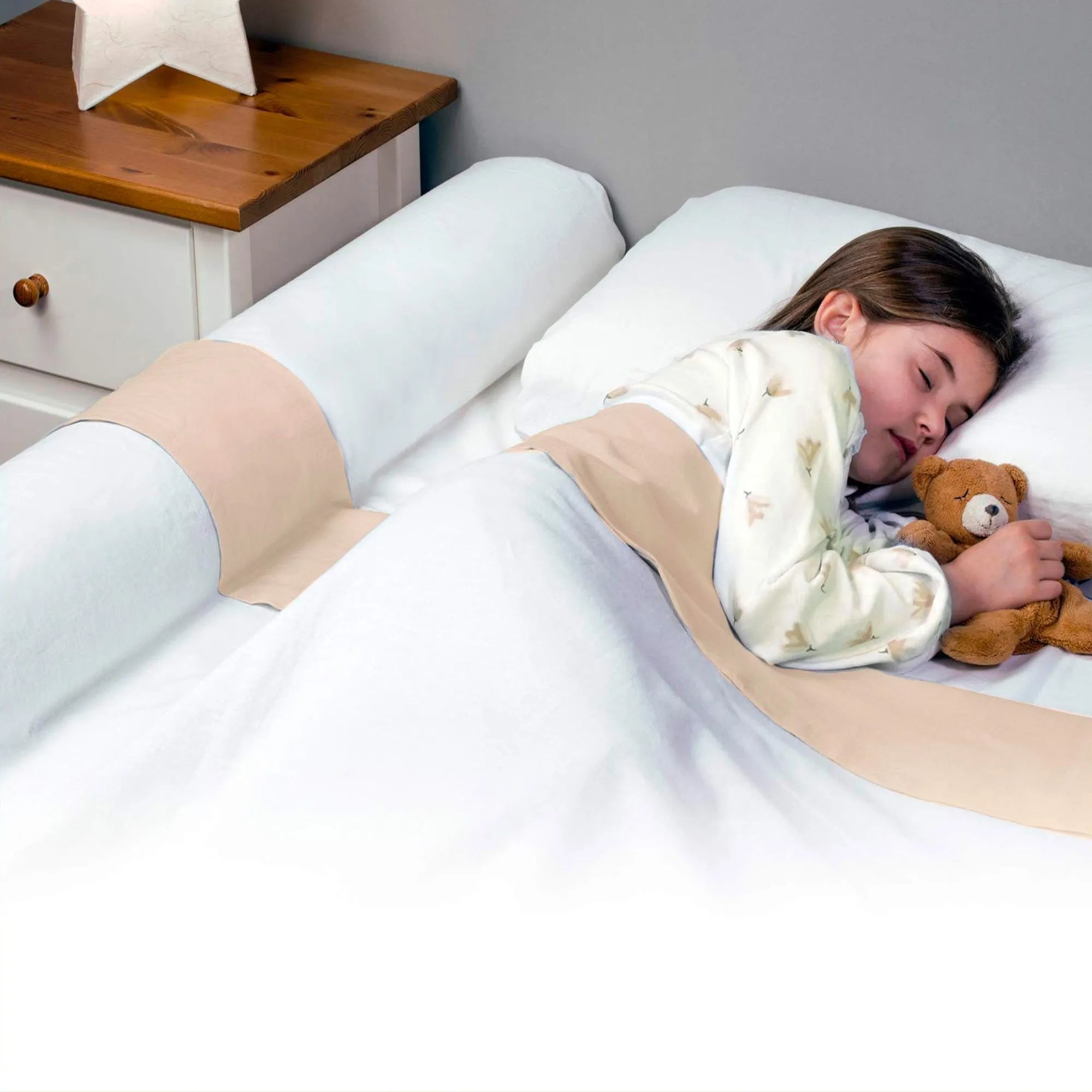DERYAN Memory foam bed rail - safe and comfortable
